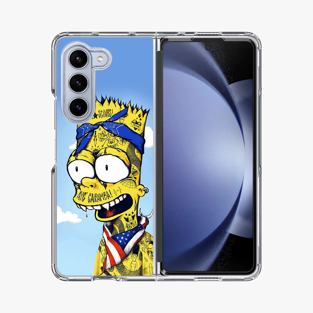 Bootleg Bart Samsung Galaxy Z Fold 5 Case – Customilo