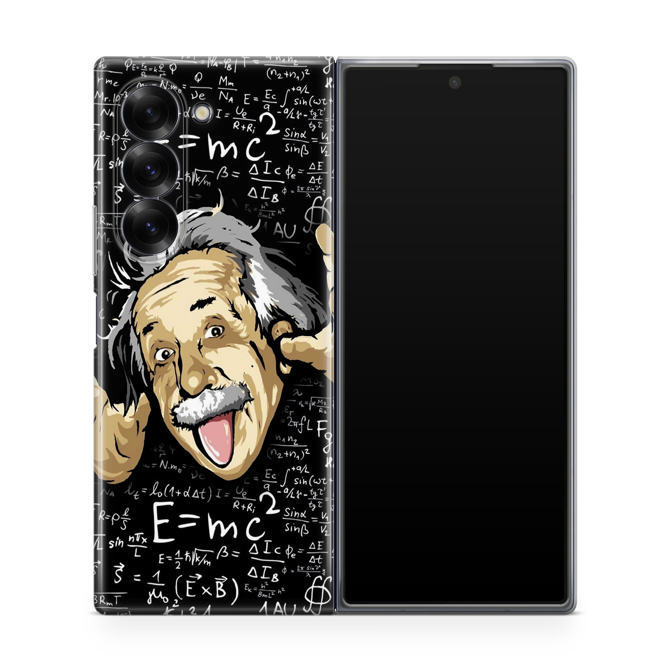 Albert Einstein's Formula Samsung Galaxy Z Fold 6 Case – Customilo