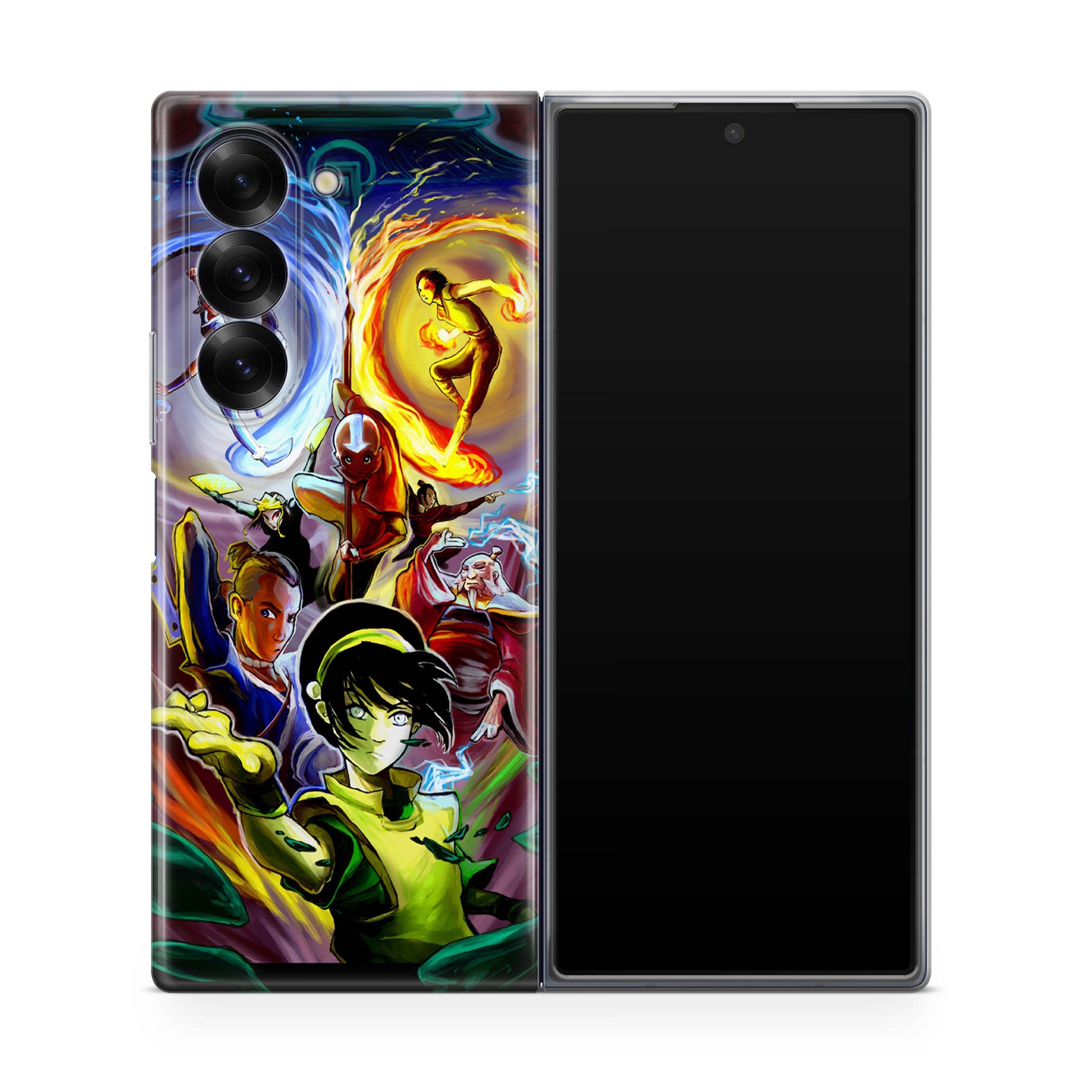 Avatar The Last Airbender Characters Samsung Galaxy Z Fold 6 Case ...