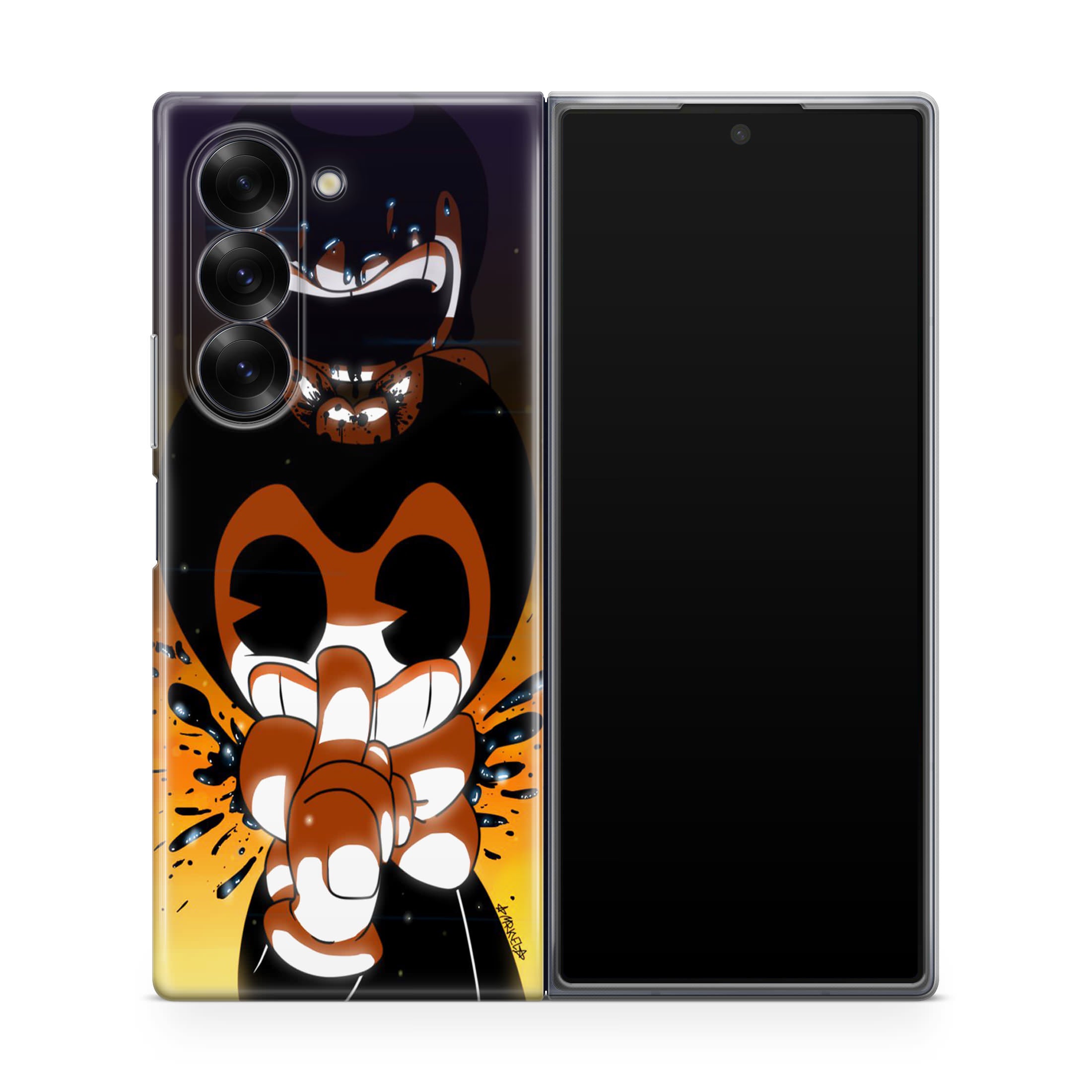 Bendy And The Ink Machine Samsung Galaxy Z Fold 6 Case – Customilo