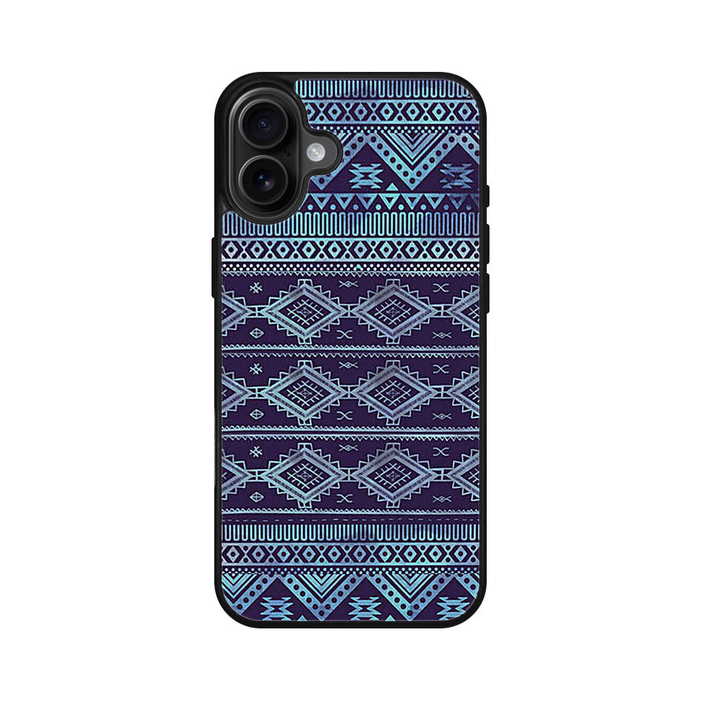 Aztec Motif iPhone 16 / 16 Plus Case – Customilo