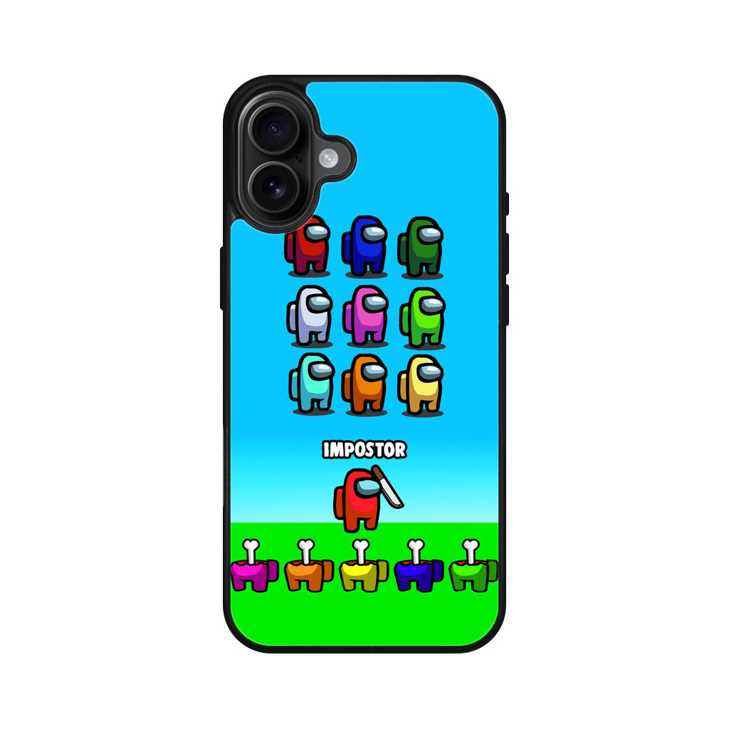 Among Us iPhone 16 / 16 Plus Case – Customilo