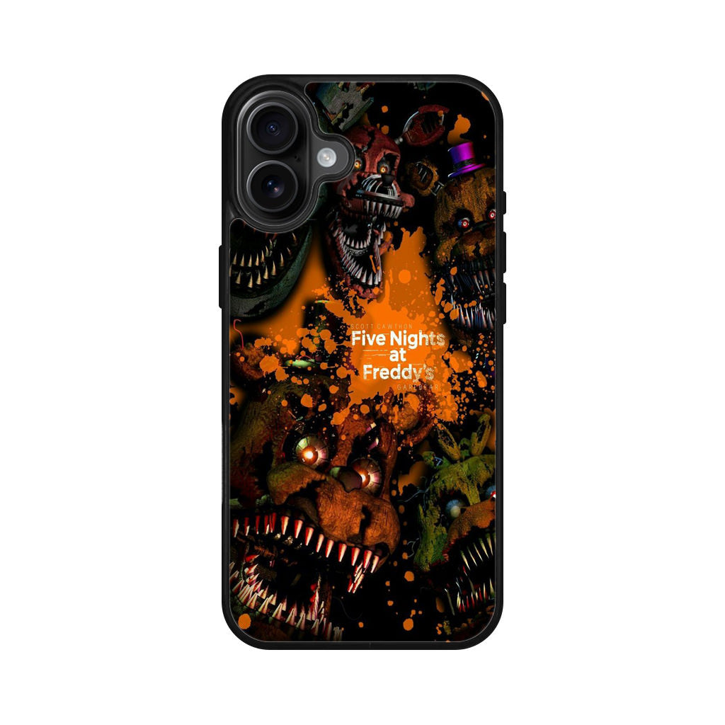 Five Nights at Freddy's Scary iPhone 16 / 16 Plus Case – Customilo