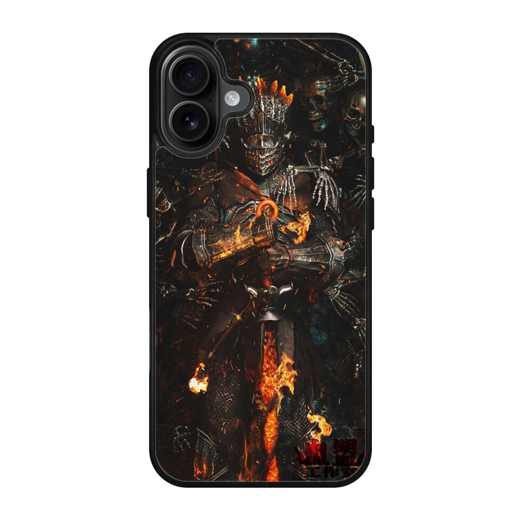 Ember King Warden Cursed Flame iPhone 17 Case – Customilo