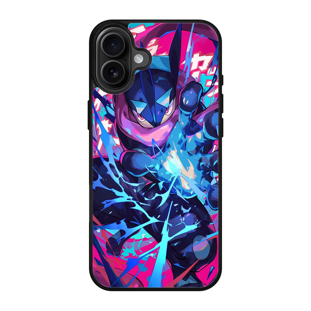 Shadow Surge Greninja Unleashed iPhone 17 Case – Customilo