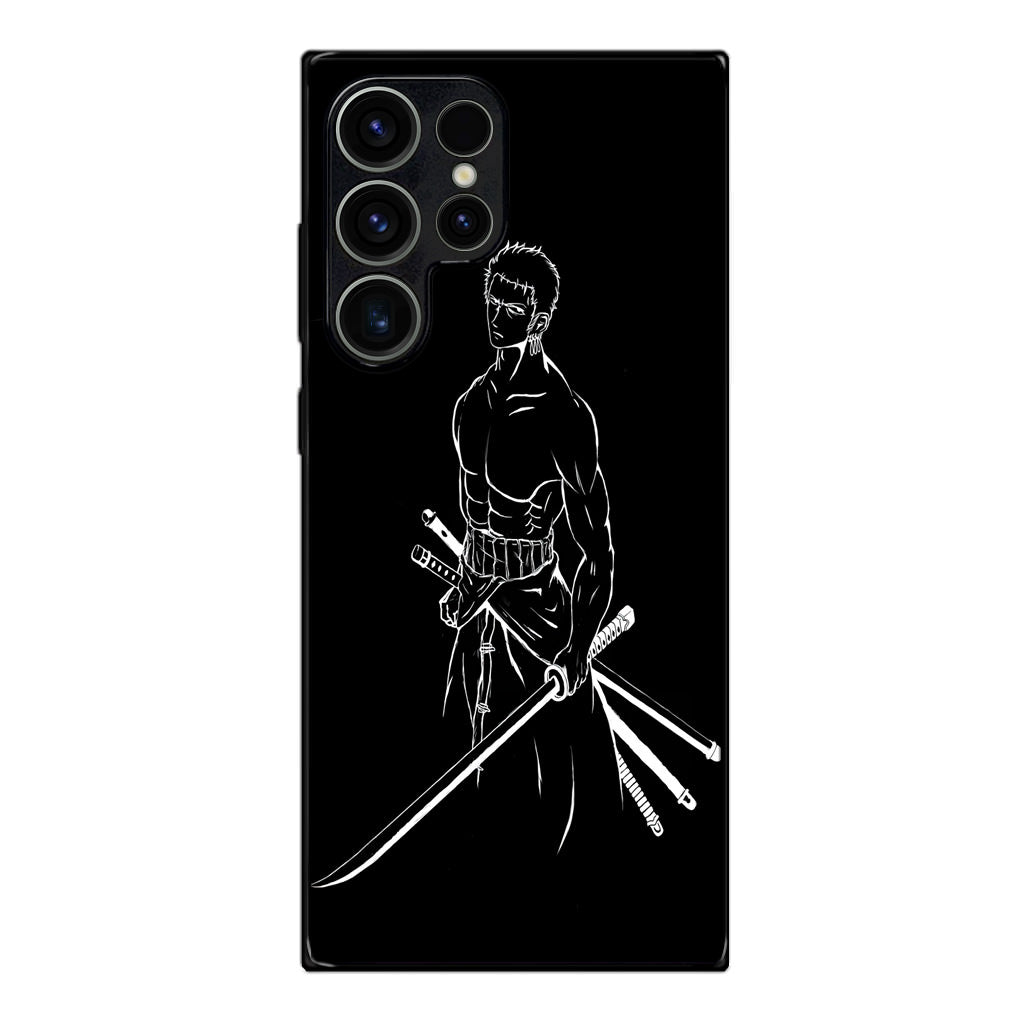 Roronoa Zoro Outlines Samsung Galaxy S23 Ultra Case – Customilo