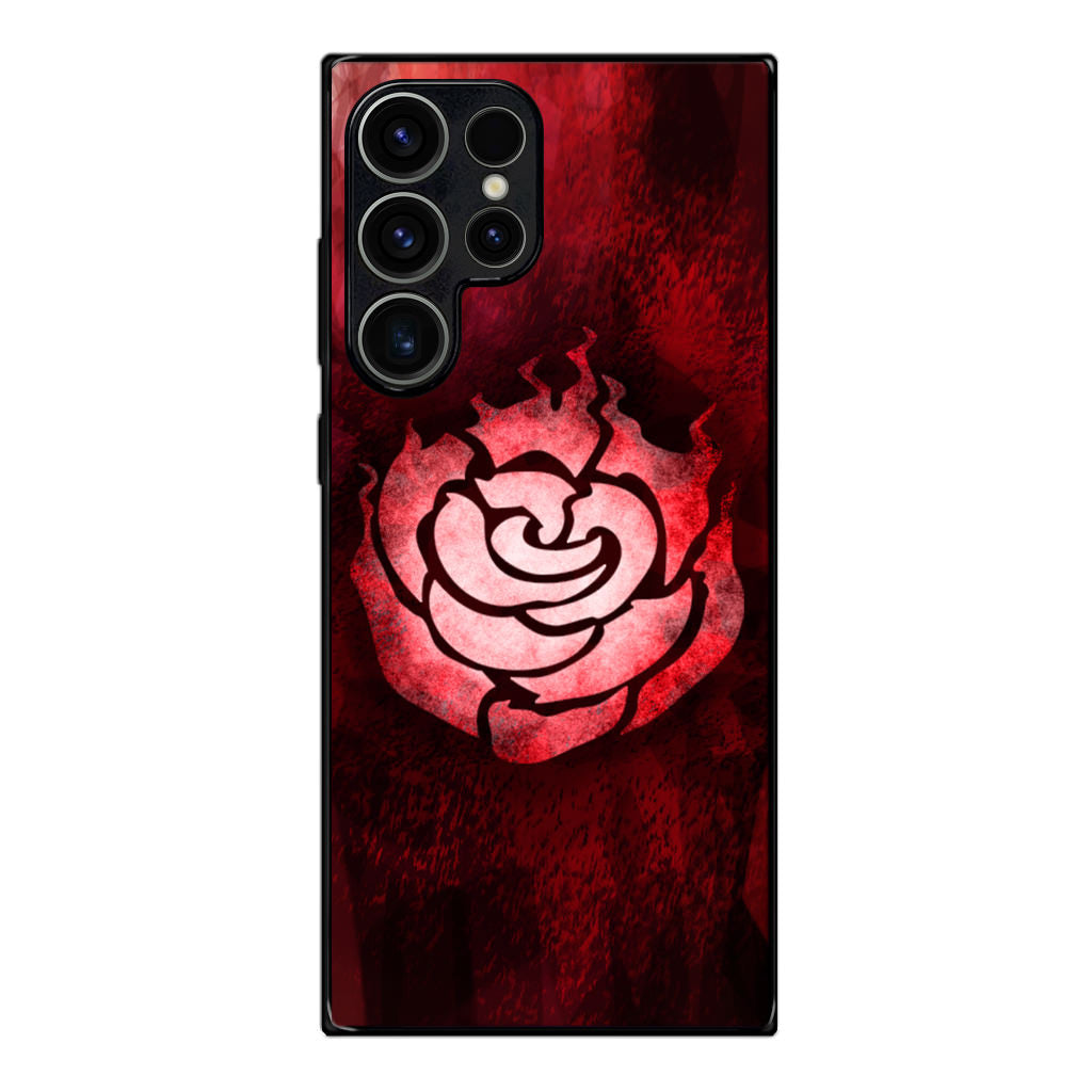 RWBY Ruby Rose Symbol Samsung Galaxy S23 Ultra Case – Customilo