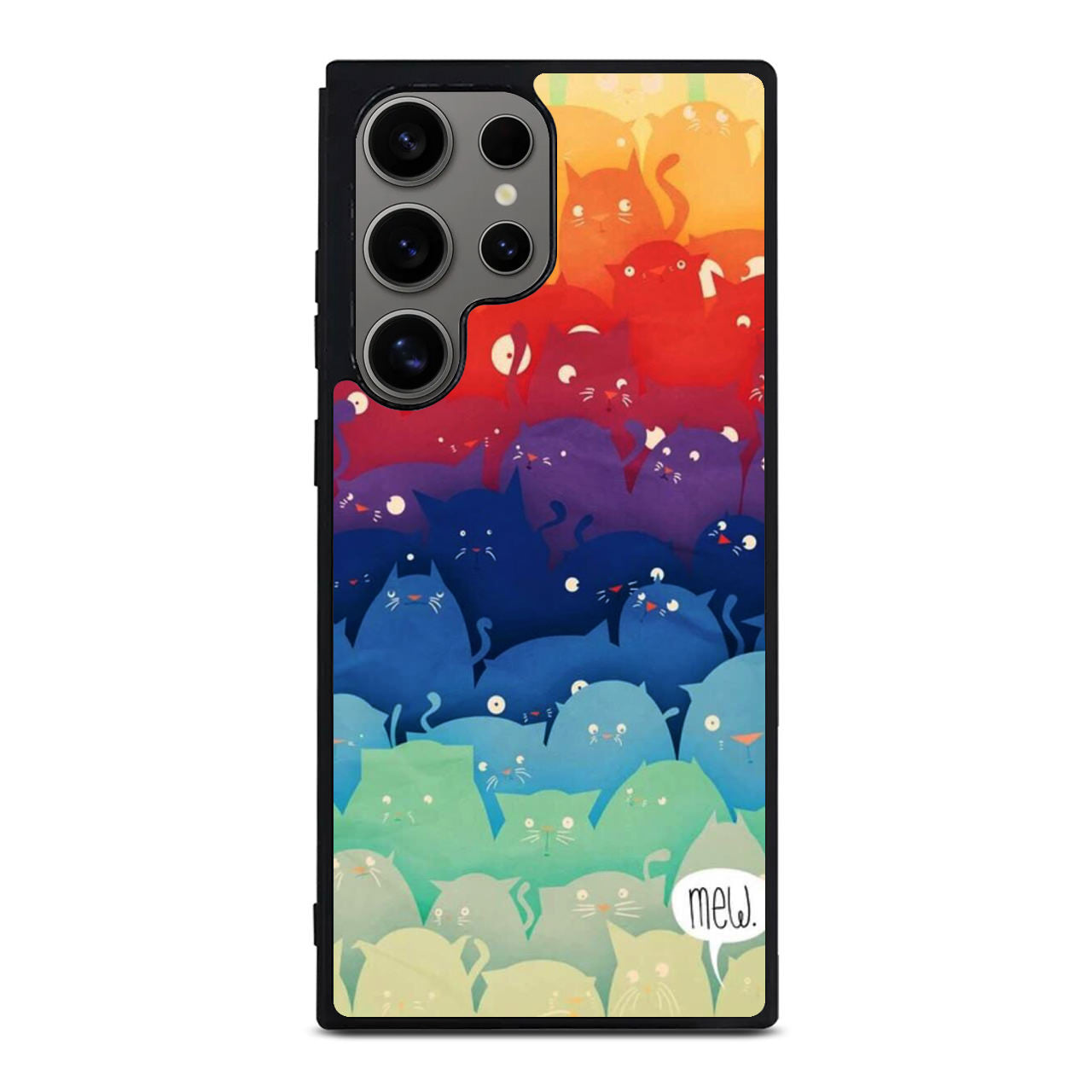 Cats Everywhere Samsung Galaxy S24 Ultra Case – Customilo