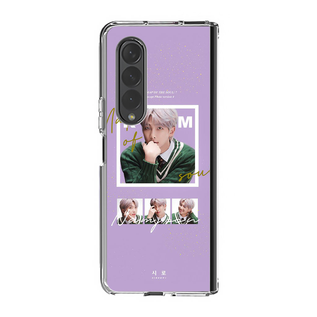 RM Namjoon Map Of The Soul BTS Samsung Galaxy Z Fold 4 Case – Customilo