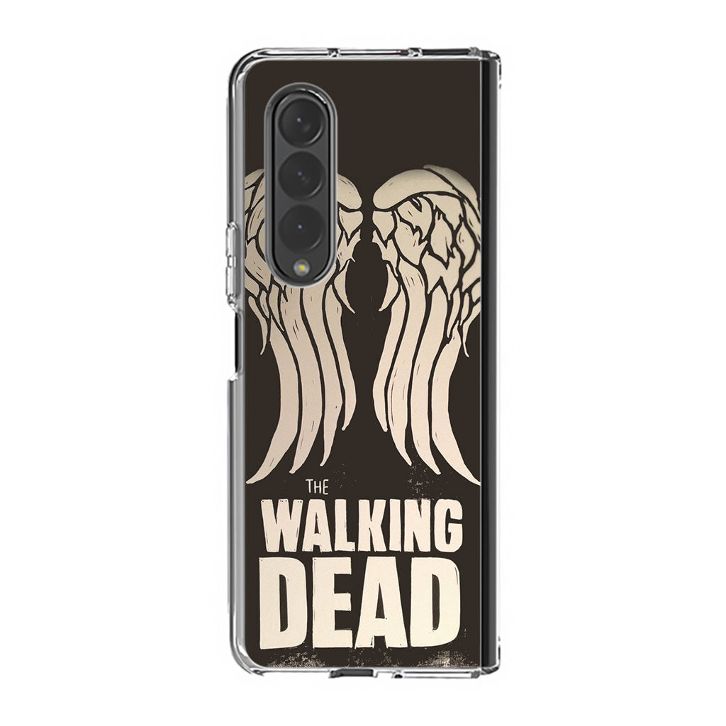 The Walking Dead Daryl Dixon Wings Samsung Galaxy Z Fold 3 Case – Customilo