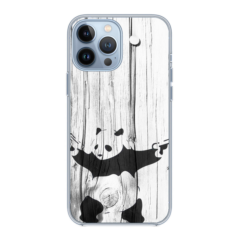 Banksy Graffiti Panda iPhone 13 Pro / 13 Pro Max Case – Customilo
