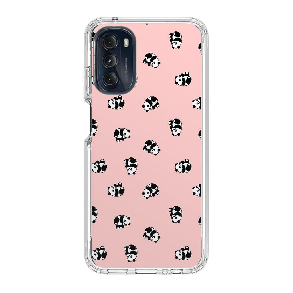 Pandas Pattern Motorola Moto G 5G 2022 Case – Customilo